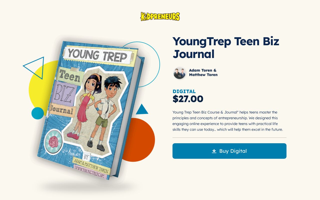 Get Teenbiz Journal